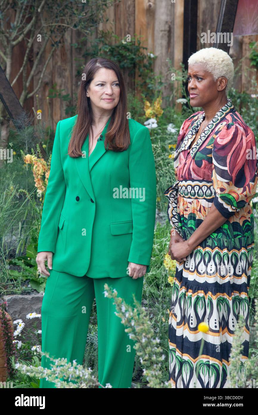 London, UK. 19th May, 2025. At the RHS Chelsea Flower Show preview day ...