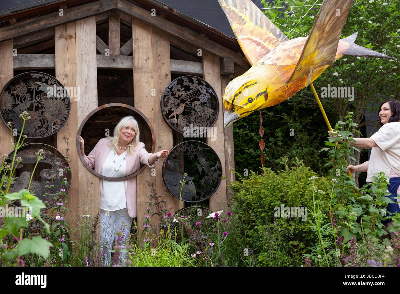 London, UK. 19th May, 2025. At the RHS Chelsea Flower Show preview day ...