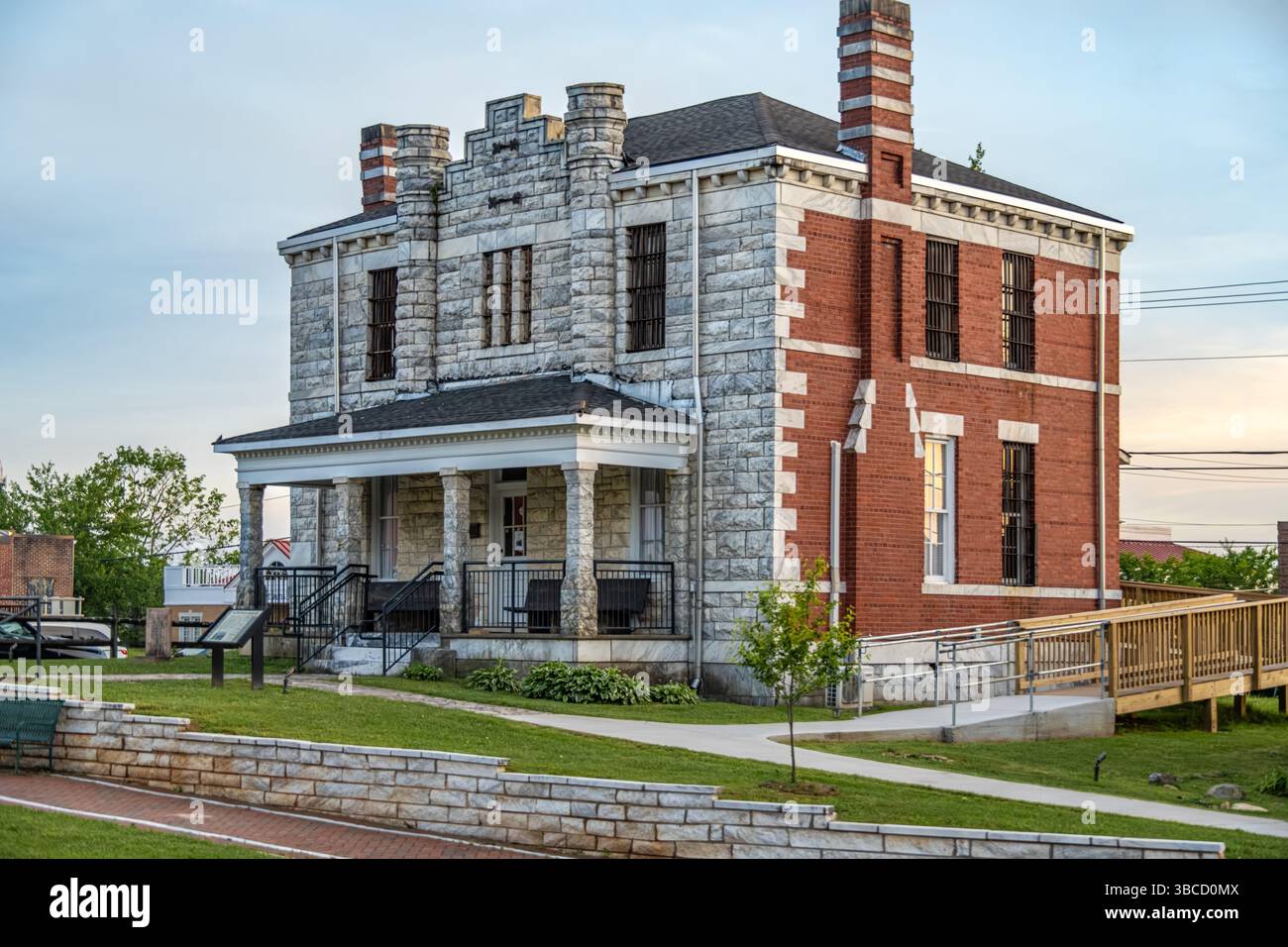 The Old Pickens County Jail in downtown Jasper, Georgia. (USA Stock ...