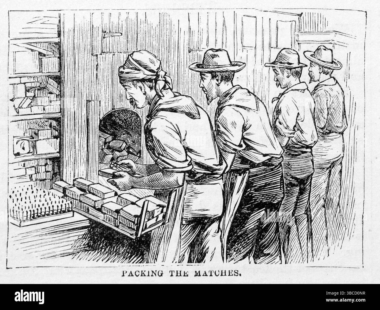 Match factory hi-res stock photography and images - Alamy