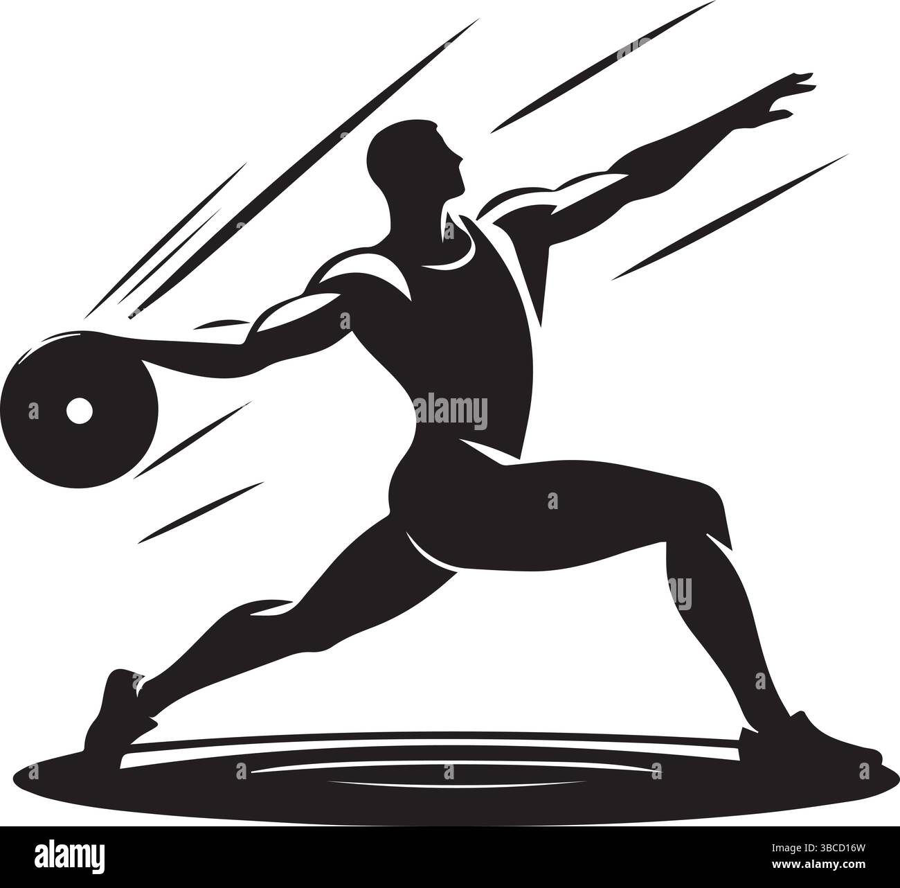Discus throw pattern hi-res stock photography and images - Alamy