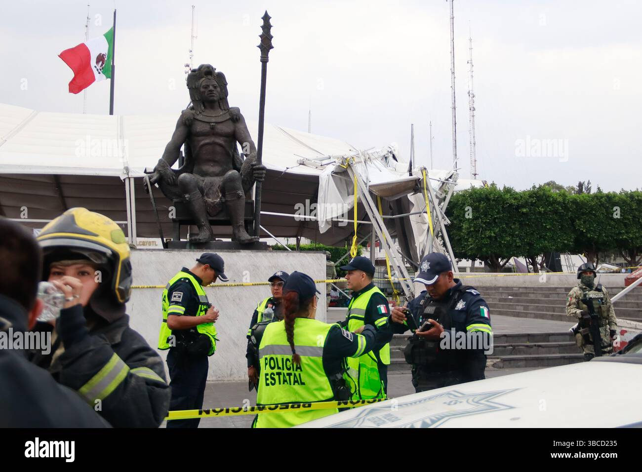 Nezahualcoyotl City, Mexico. 17th May, 2025. Nezahualcoyotl Police ...