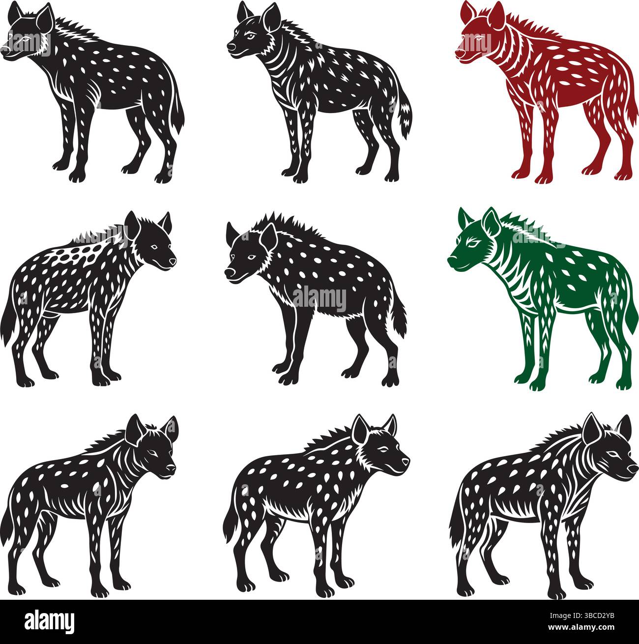 Hyena printable hi-res stock photography and images - Alamy