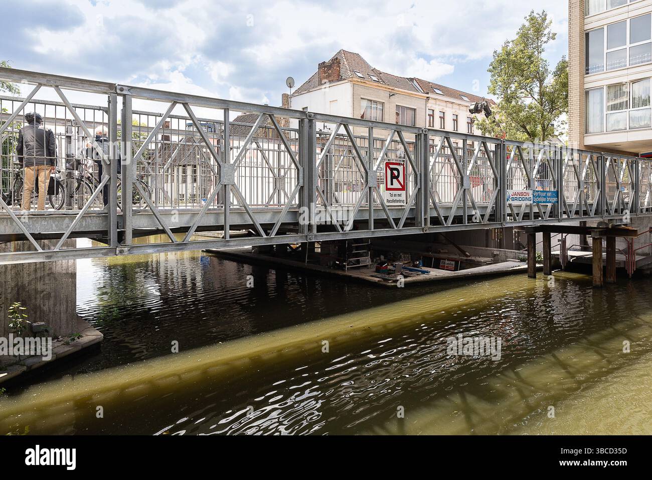 Gent, Belgium. 19th May, 2025. the construction site of the new ...