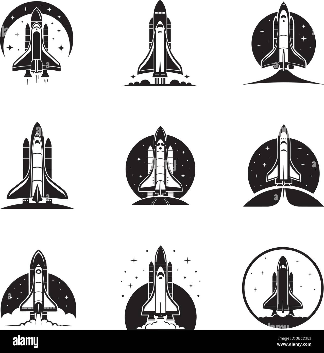 Orbital launch symbols hi-res stock photography and images - Alamy