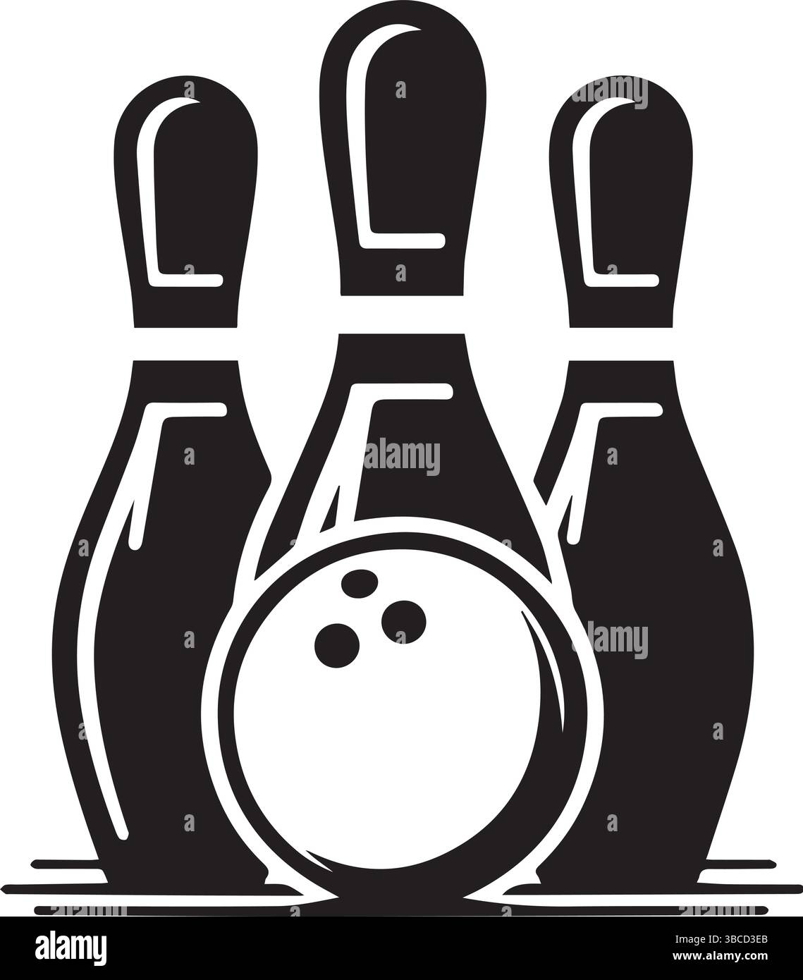 Bowling industry logo hi-res stock photography and images - Alamy
