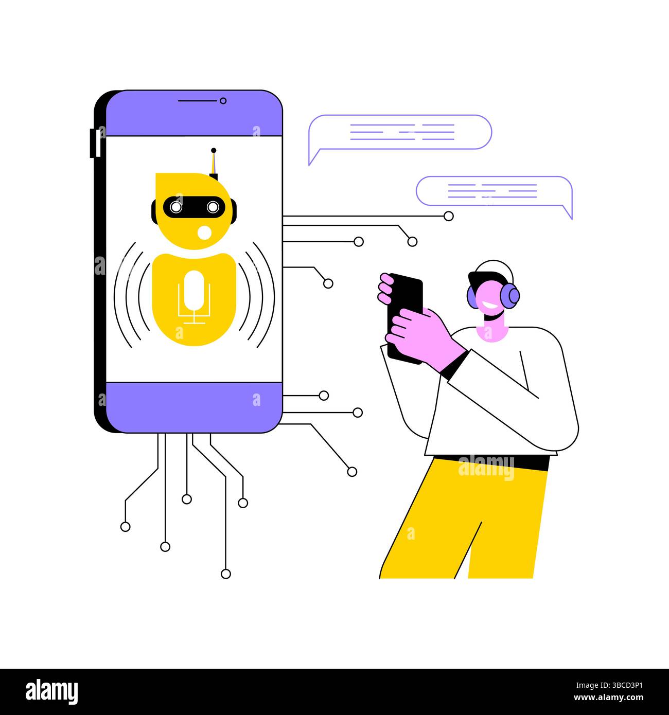 Ai powered interactive voice hi-res stock photography and images - Alamy