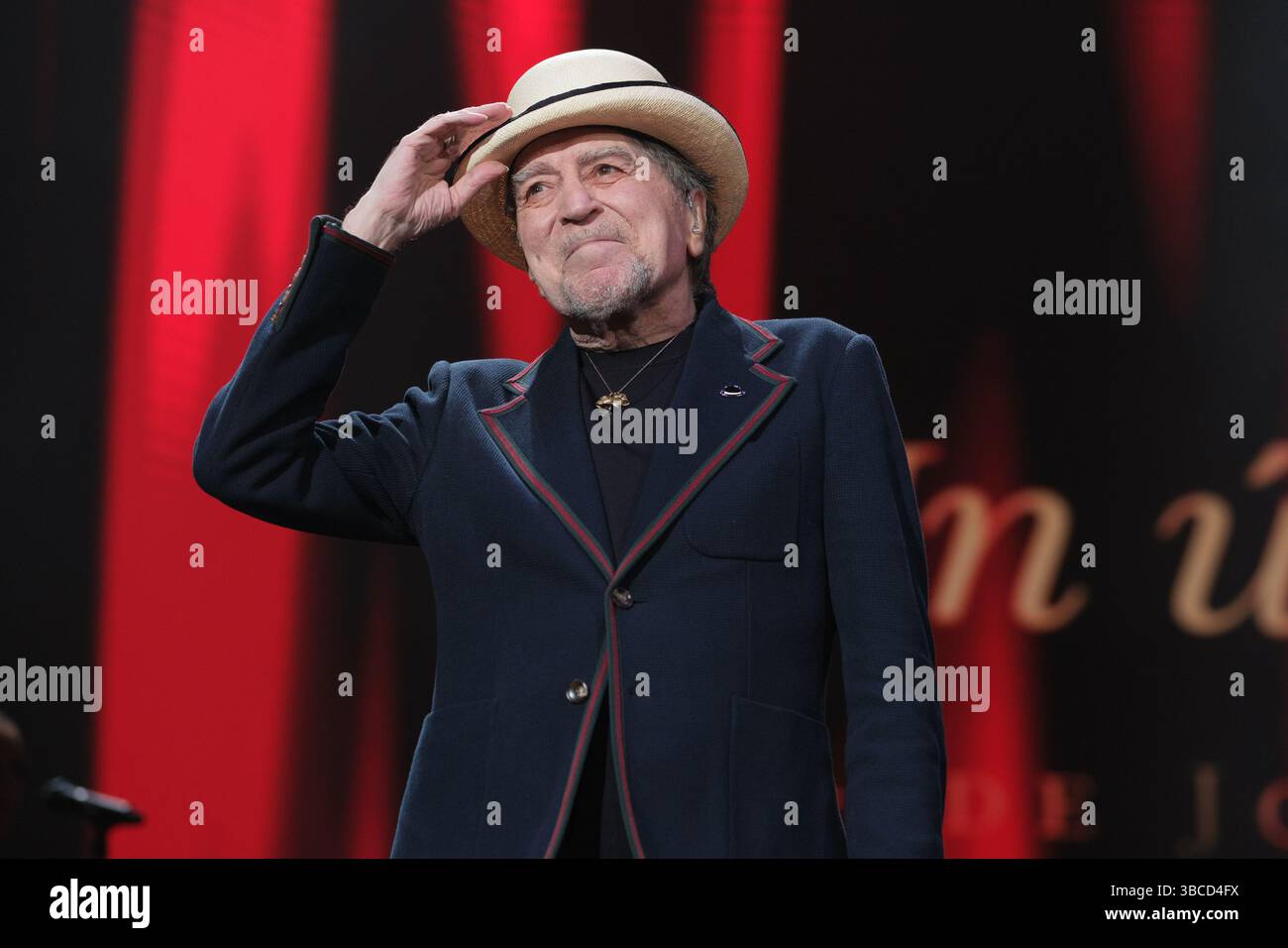 Madrid, Spain. 19th May, 2025. The singer Joaquin Sabina performs ...