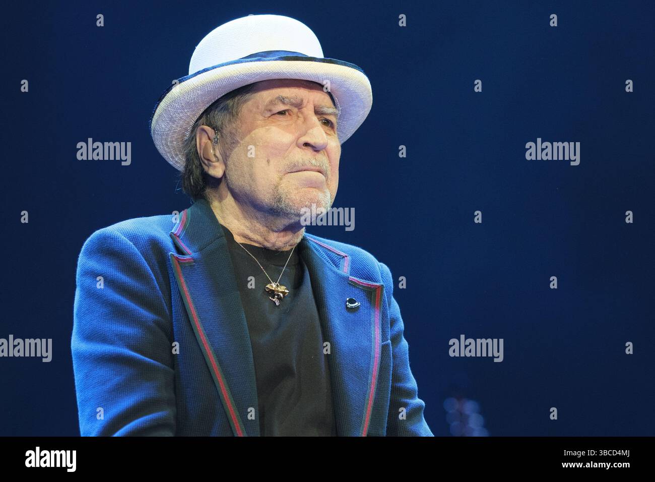 Madrid, Spain. 19th May, 2025. The singer Joaquin Sabina performs ...