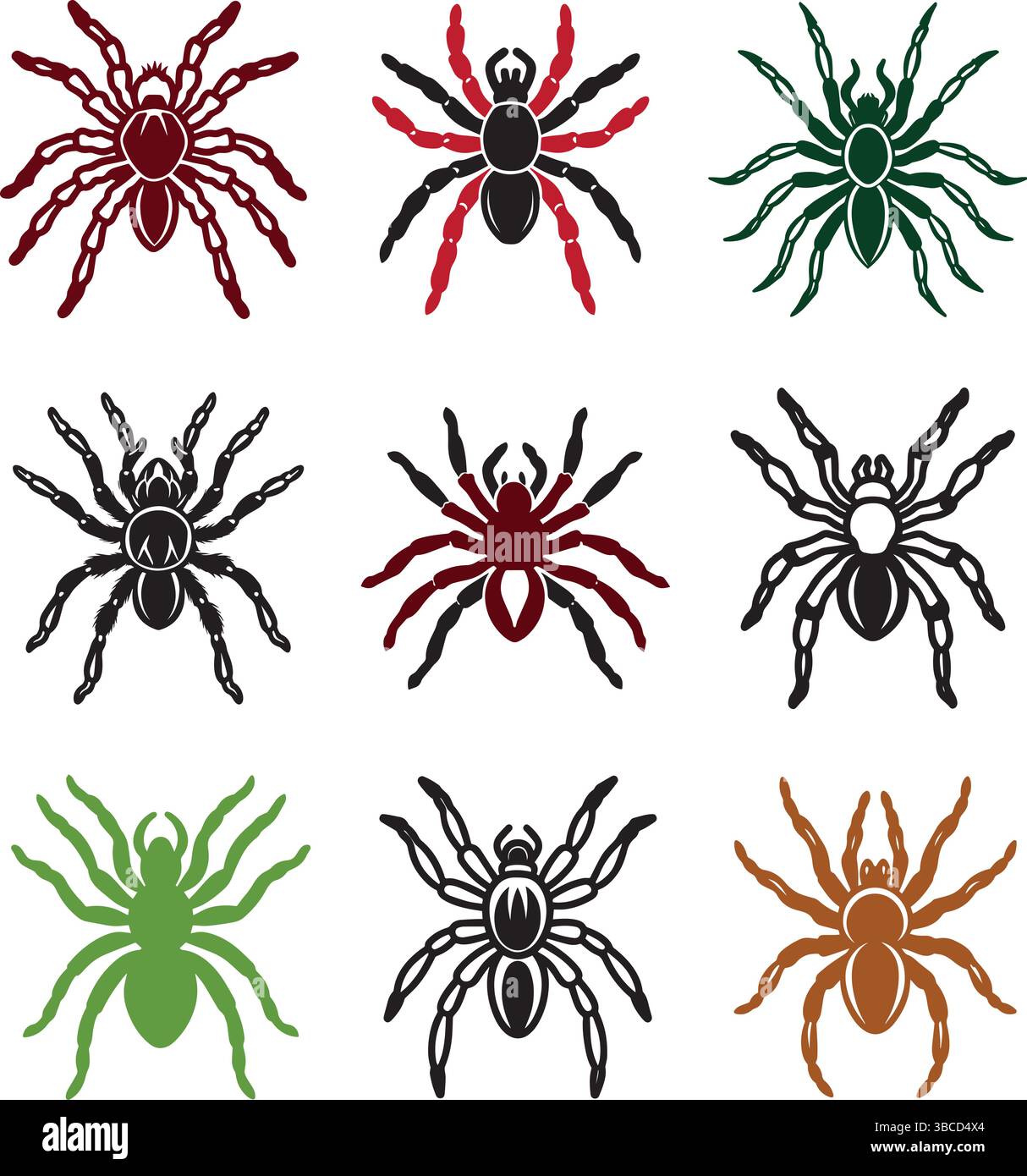 Minimalist spider designs hi-res stock photography and images - Alamy