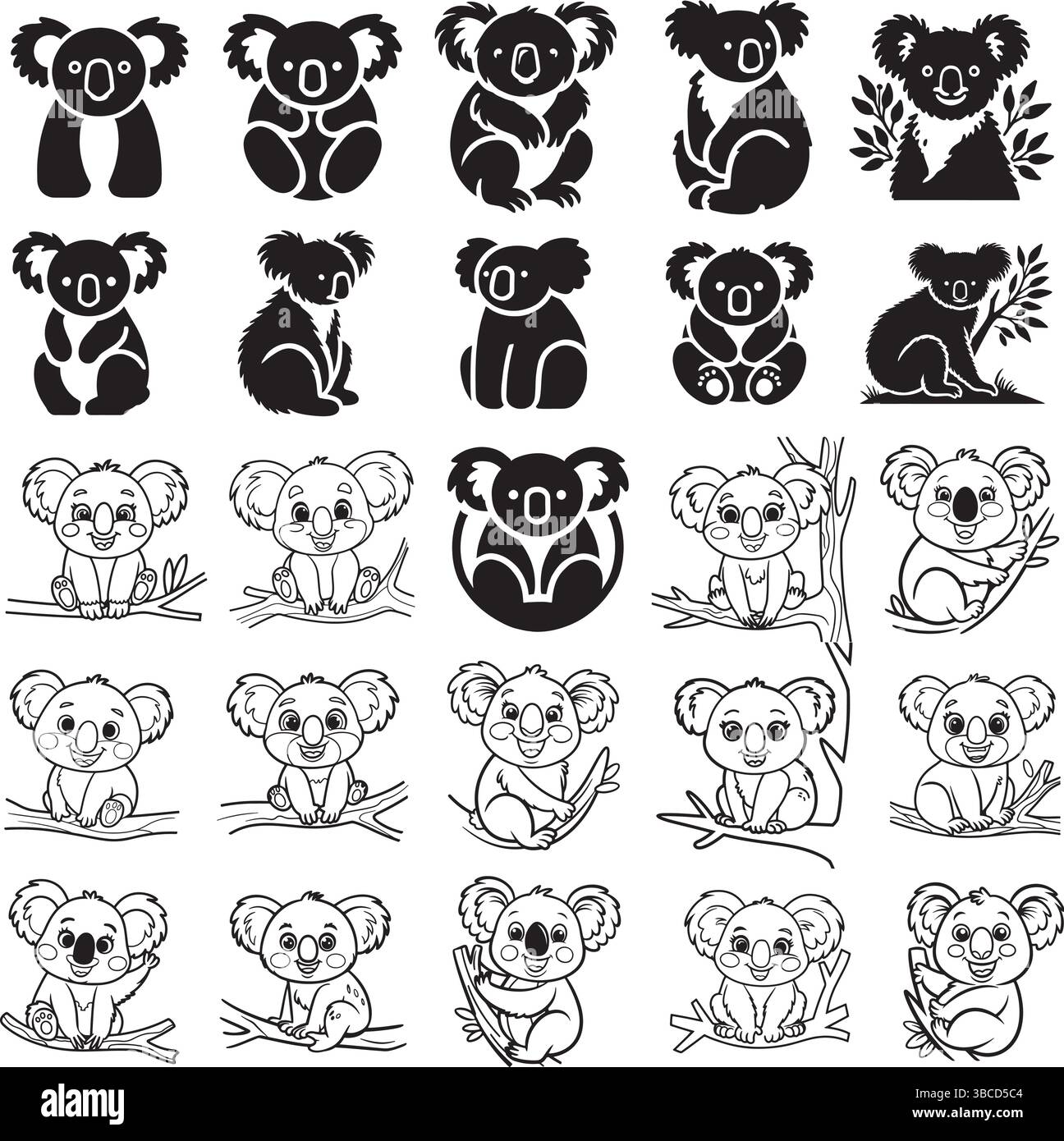 Koala visual hi-res stock photography and images - Alamy