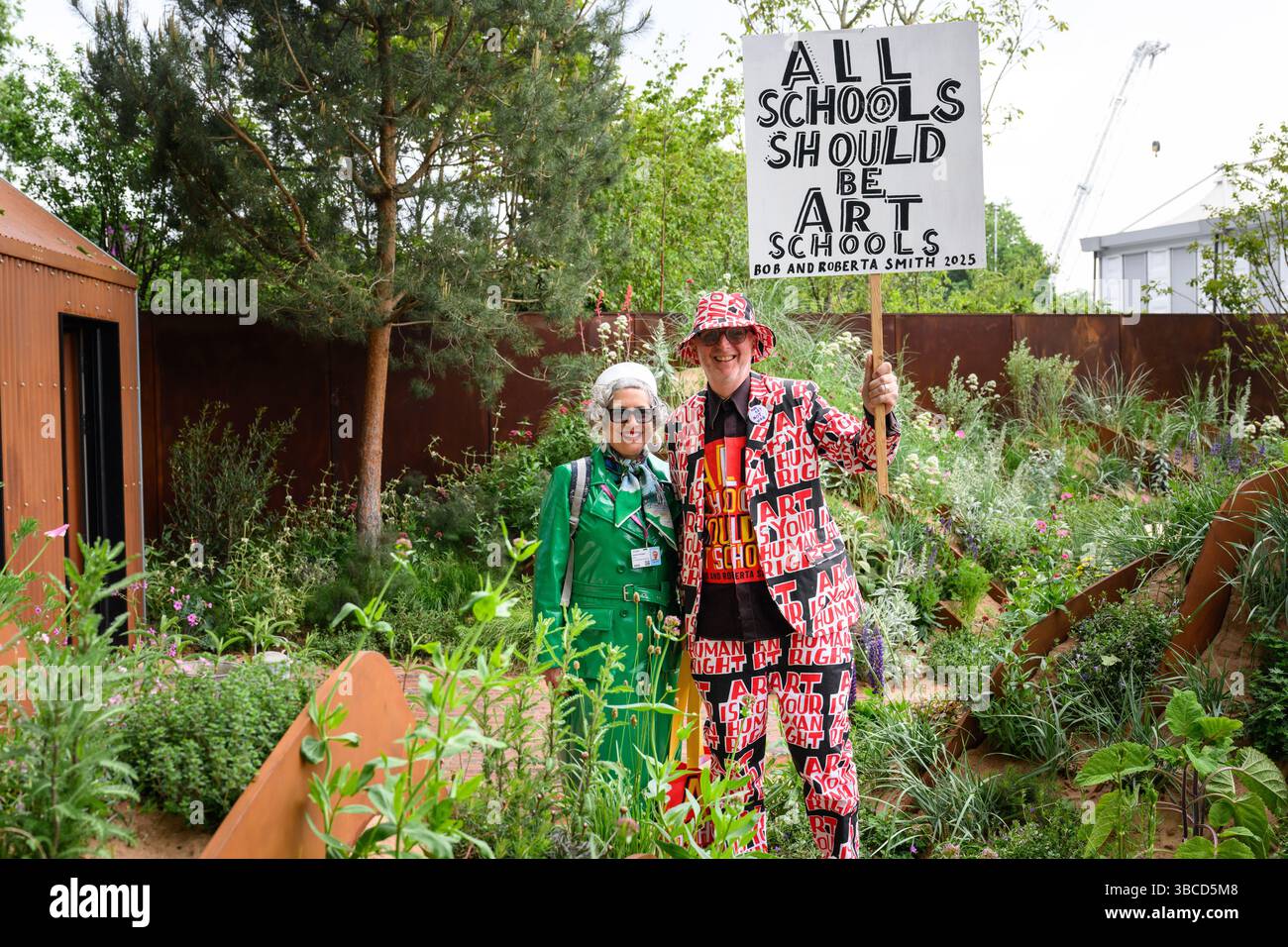 London, UK. 19 May 2025. Jessica Voorsanger and Bob Smith pictured at ...