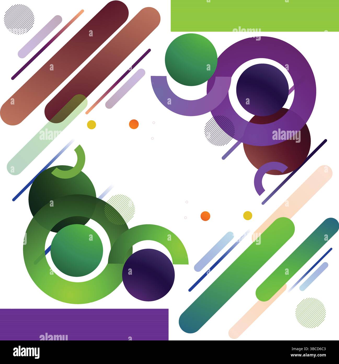 Different Shapes Design Modern Geometric Art variety of different ...