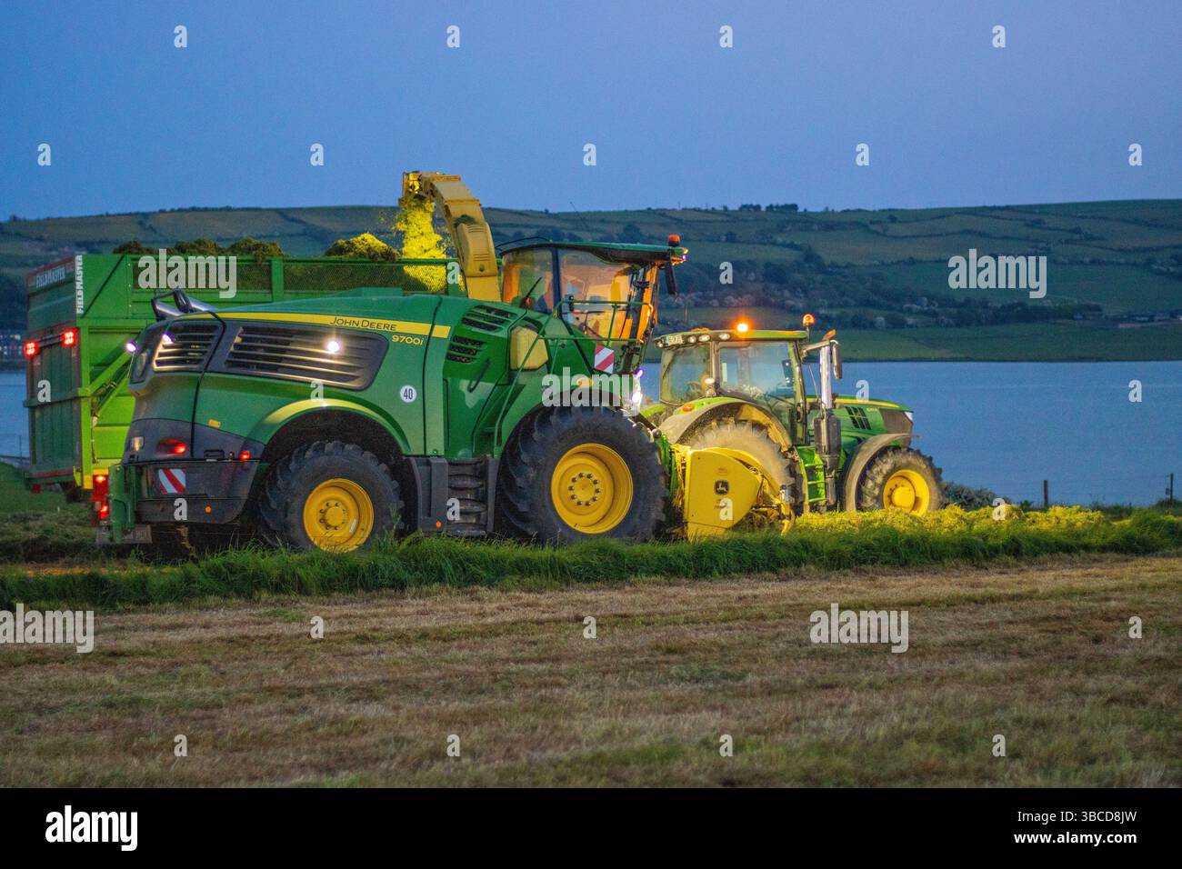Silage 2025, Kieran Crowley Agri, Ballinadee seen chopping grass at ...