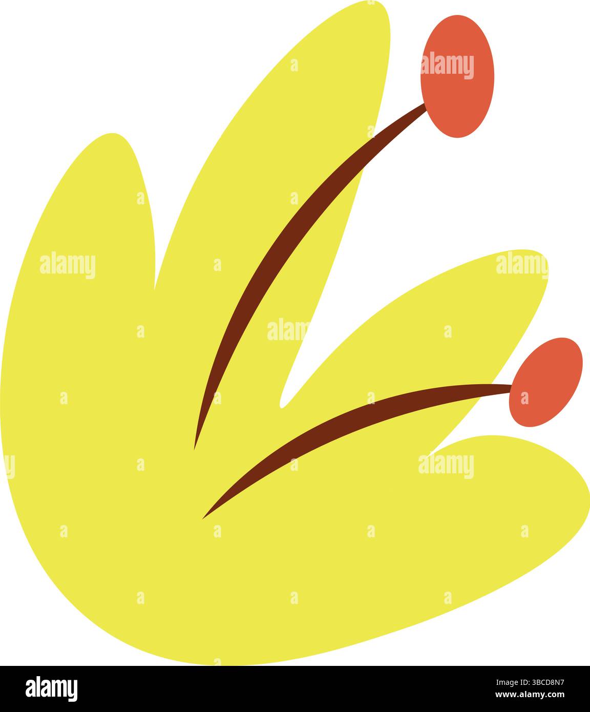 Hand draw flower sketch icon Vector illustration Stock Vector Image ...