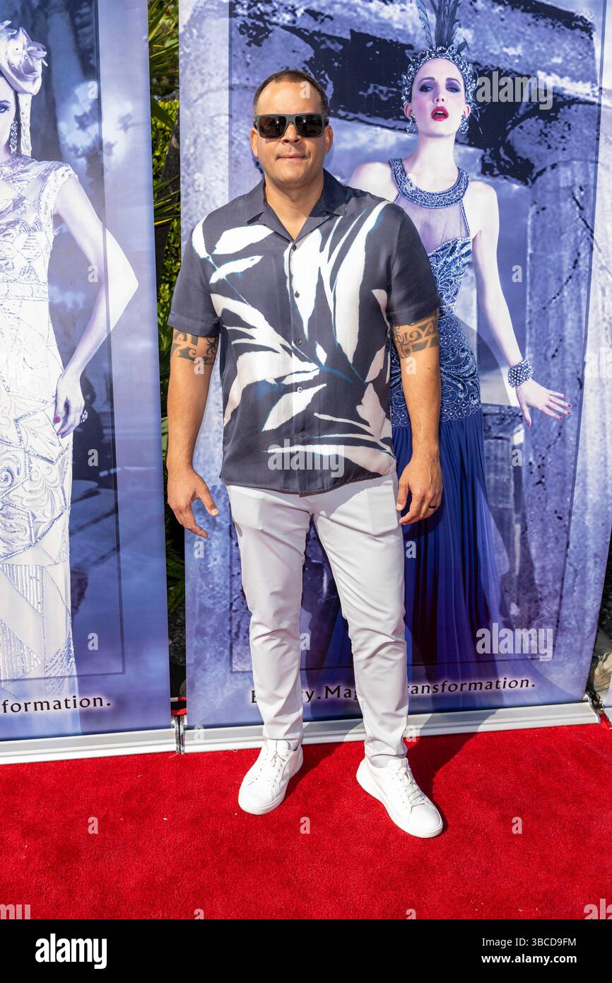 Los Angeles, USA. 18th May, 2025. Sunstone Winery Sponsor Teddy Cabugos ...