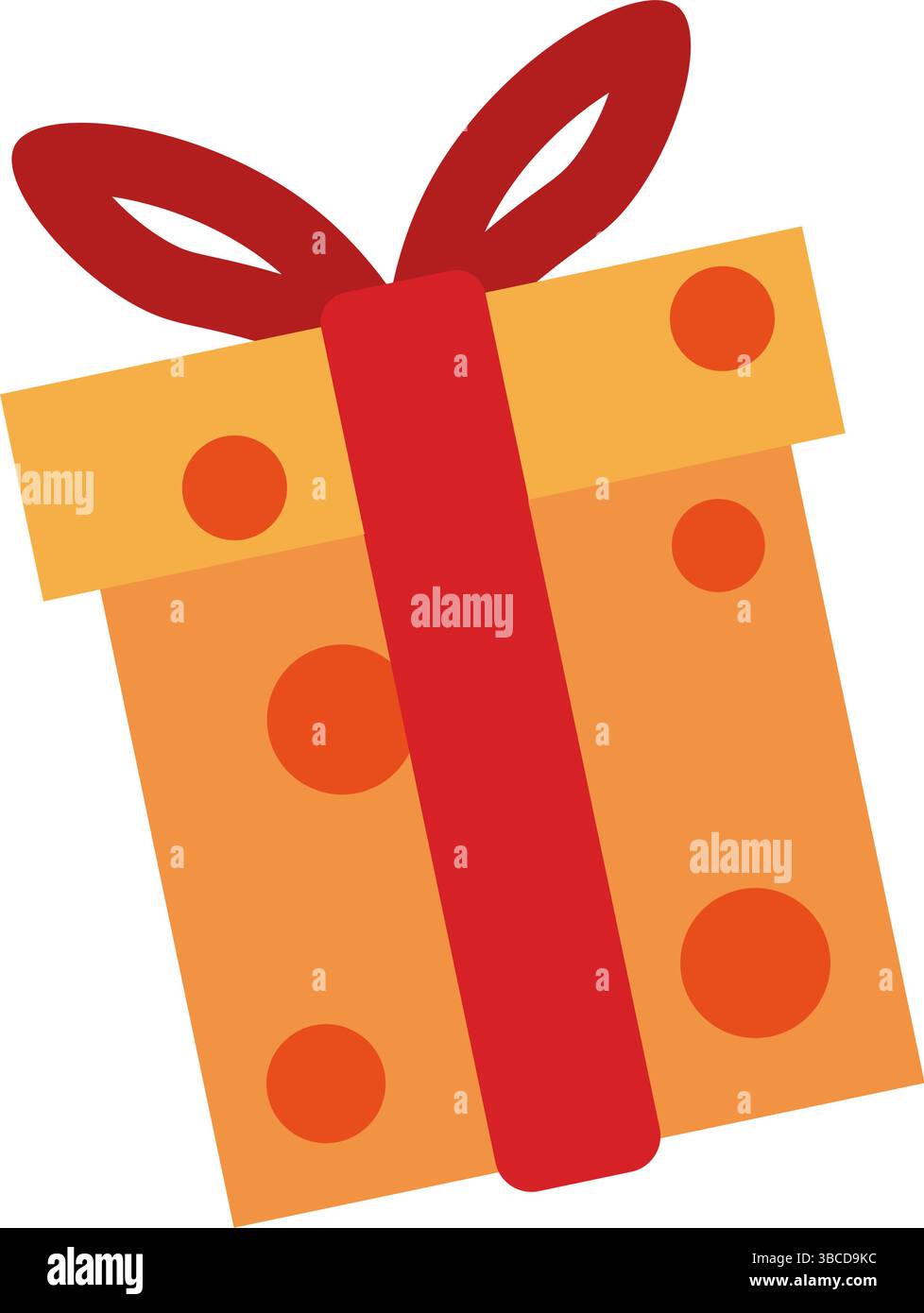 Colored christmas present icon Vector illustration Stock Vector Image ...