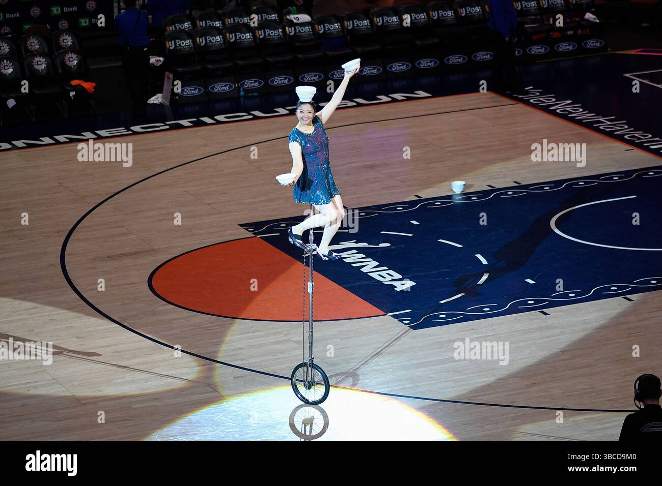 UNCASVILLE, CT - MAY 18: Red Panda performs during halftime of a WNBA ...