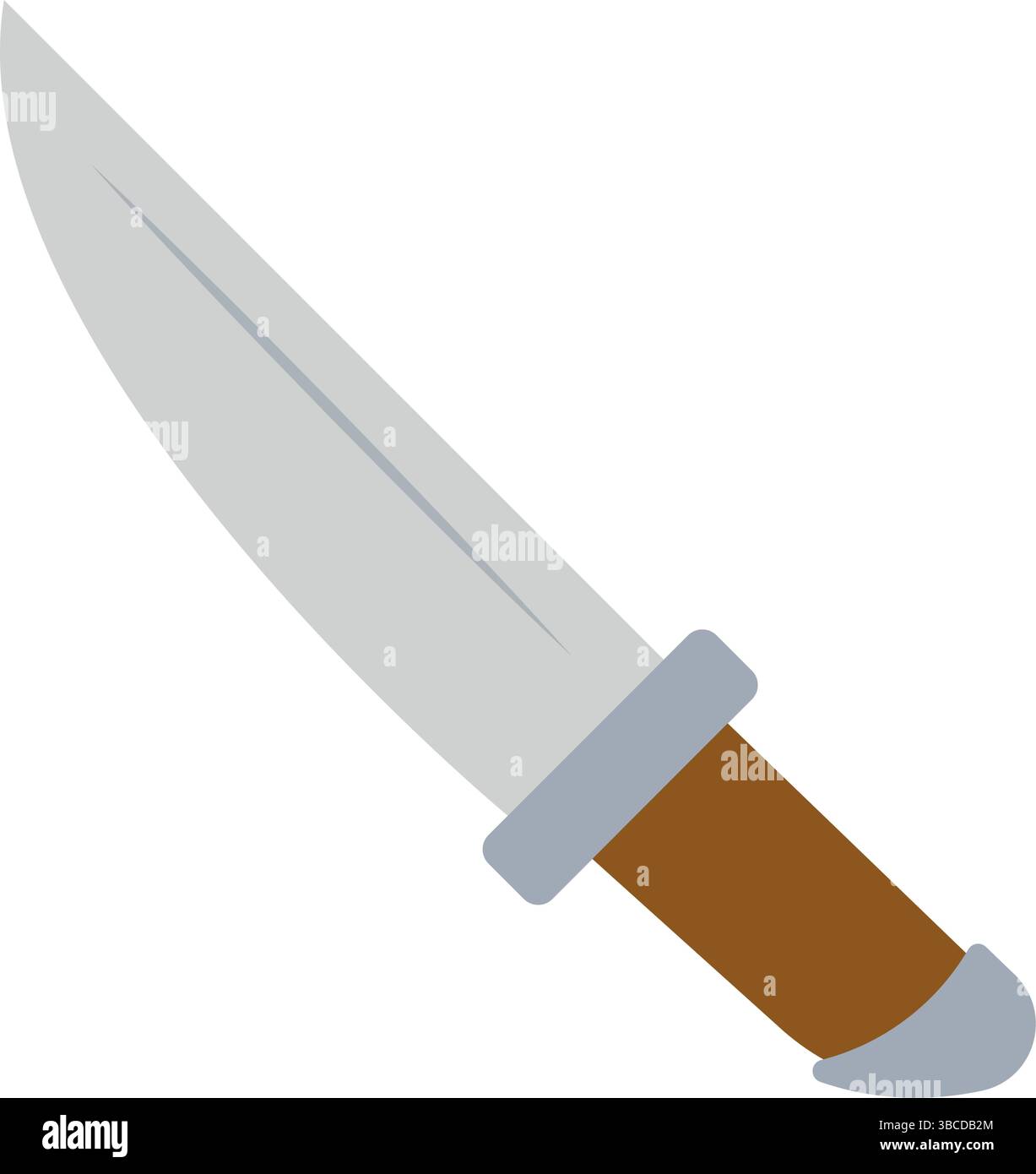 Colored dagger medieval weapon icon Vector illustration Stock Vector ...
