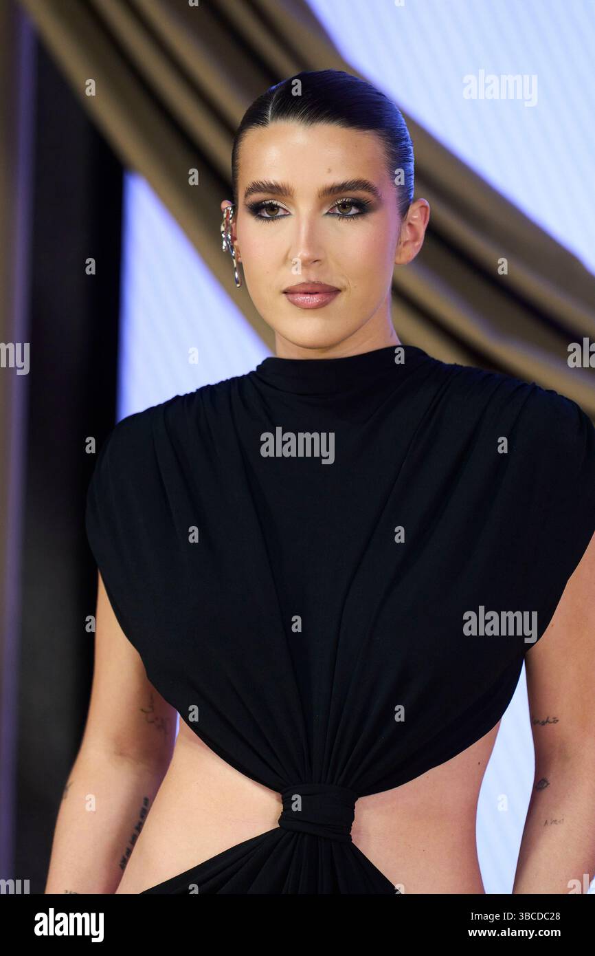 Alba Diaz attends 'Las Berrocal' TV Series Premiere at Espacio Movista ...