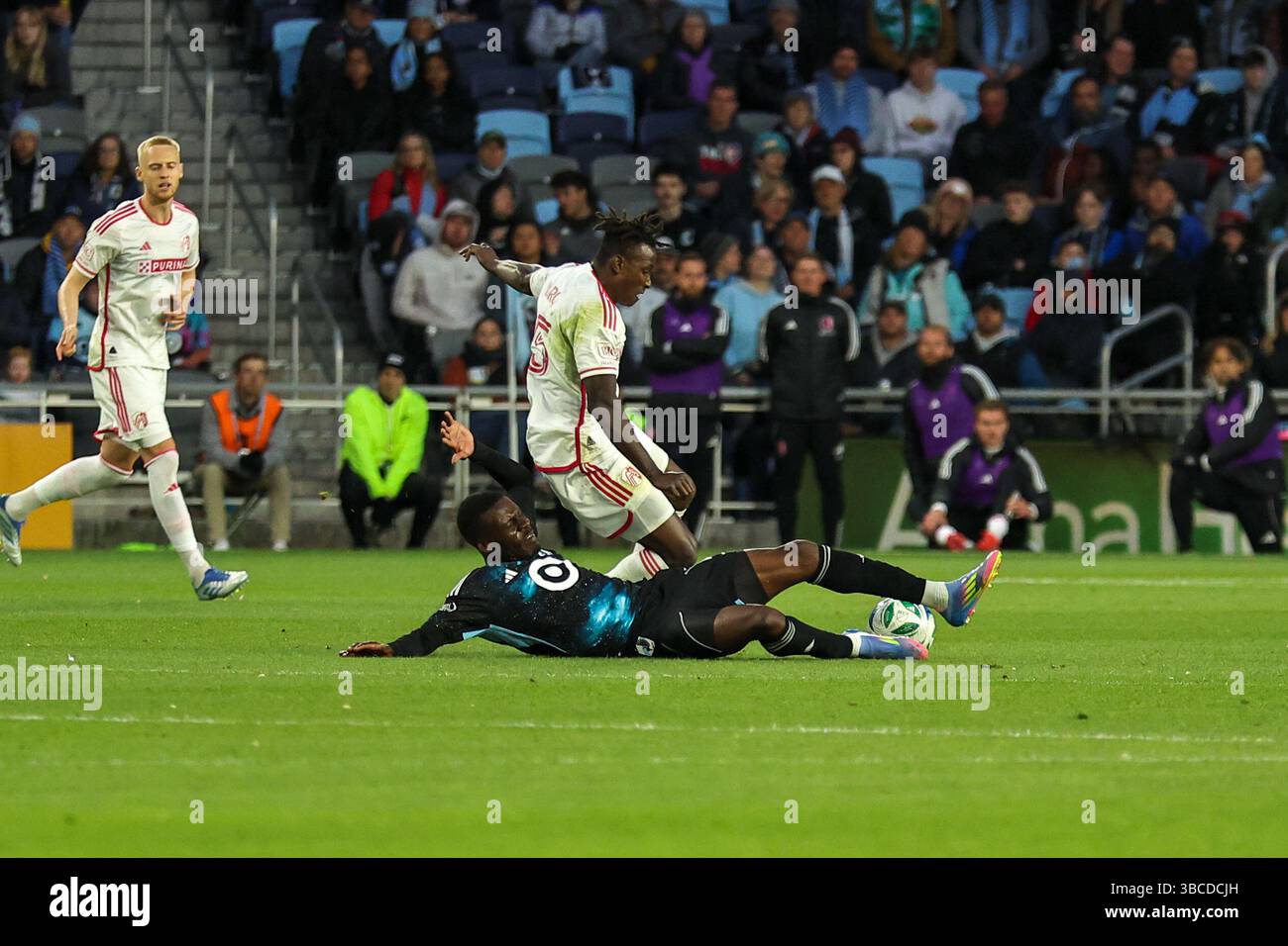 St. Paul, USA. 17th May, 2025. May 17th, 2025: Minnesota United forward ...