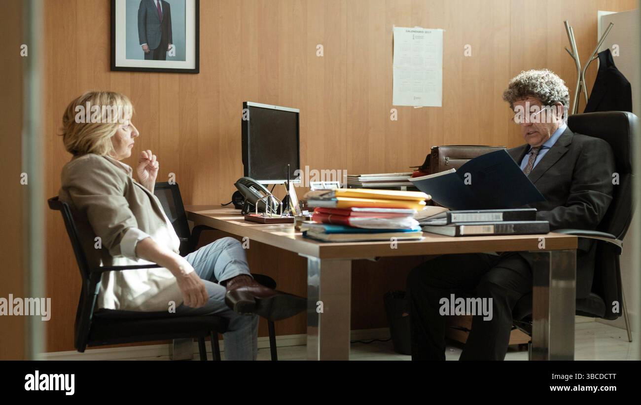 A WIDOW'S GAME, (aka LA VIUDA NEGRA), Carmen Machi (left), 2025. ph ...