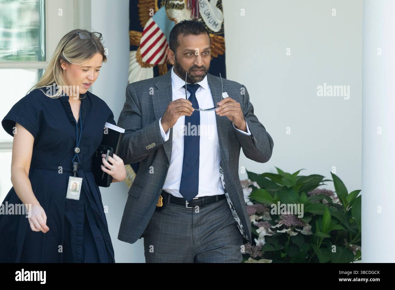 Kash Patel, Director, Federal Bureau of Investigation (FBI) arrives for ...