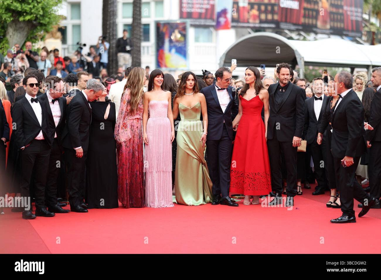 Cannes, France. 19th May, 2025. Ro Donnelly, Dakota Johnson, Adria ...