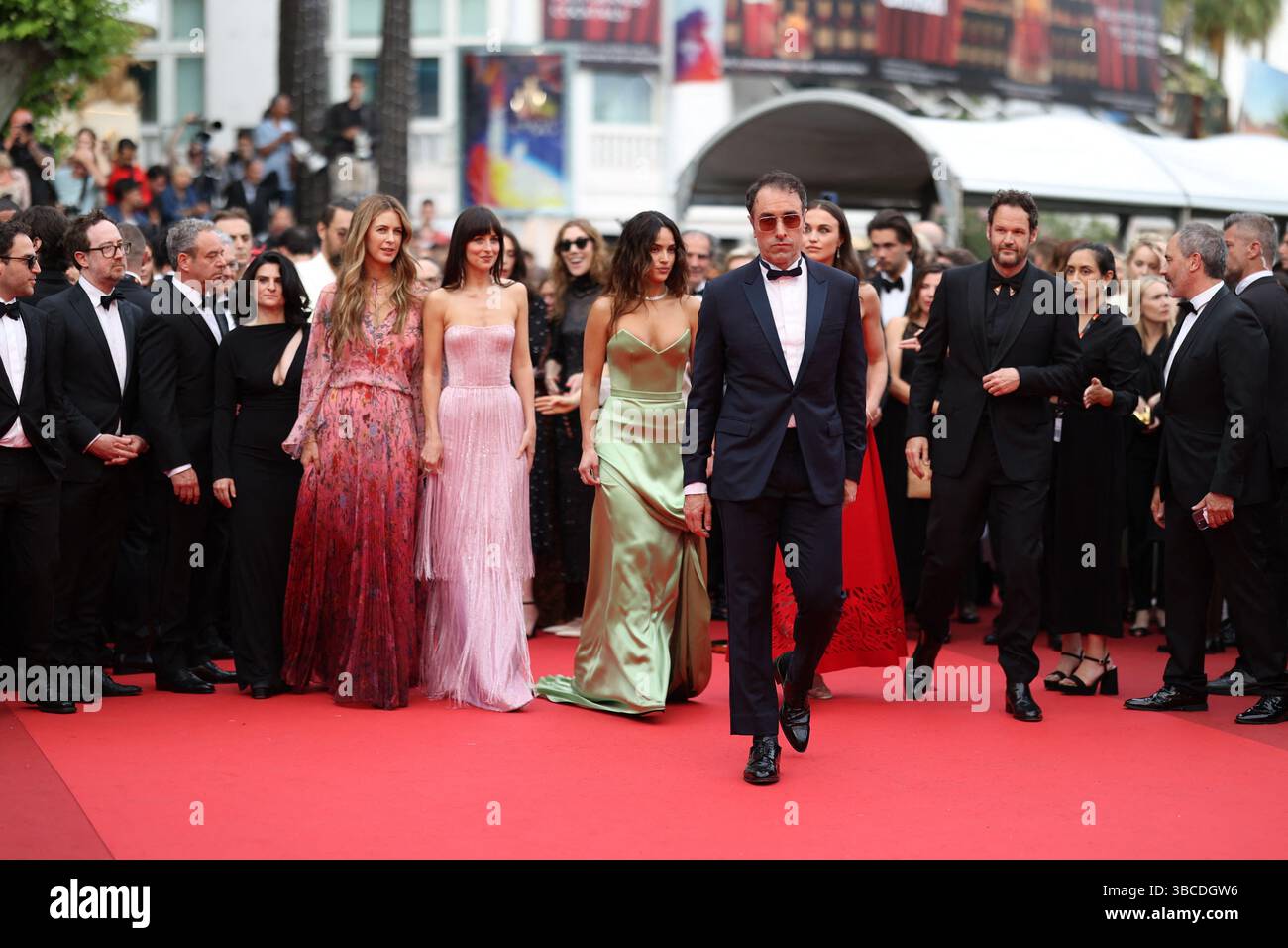 Cannes, France. 19th May, 2025. Ro Donnelly, Dakota Johnson, Adria ...