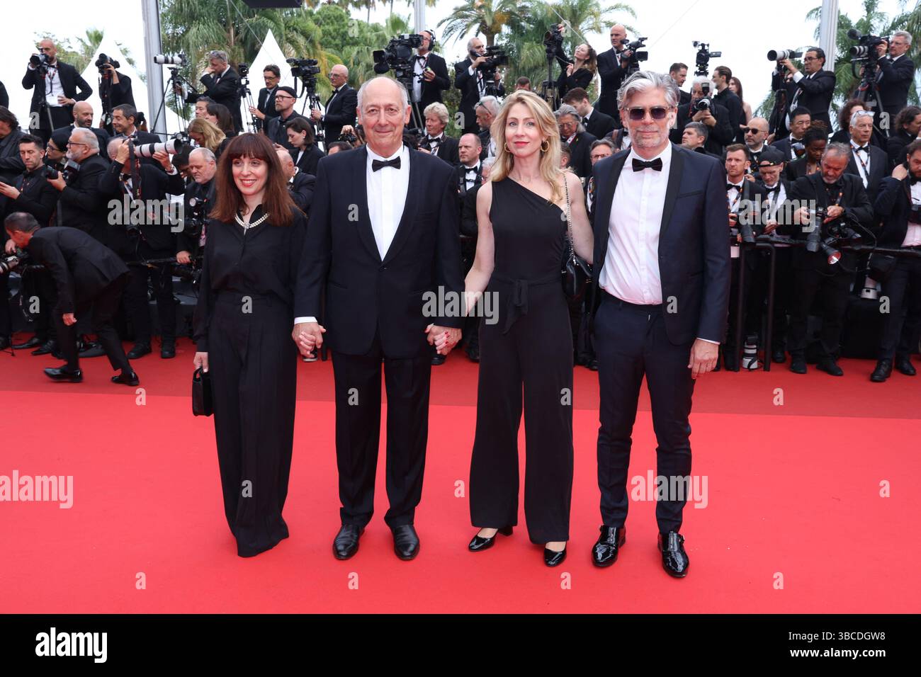 Cannes, France. 19th May, 2025. Sam Karmann and Guest during the ...
