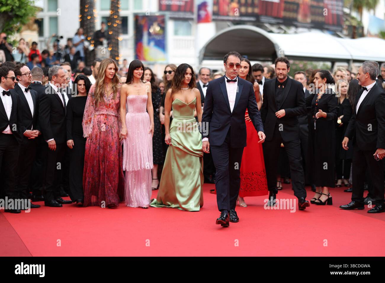 Cannes, France. 19th May, 2025. Ro Donnelly, Dakota Johnson, Adria ...