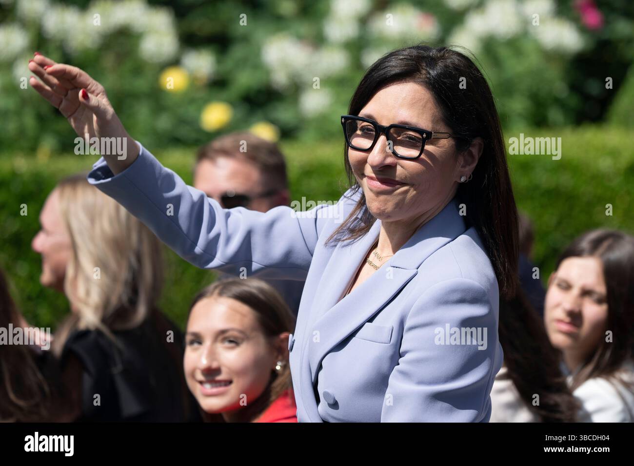 Linda Yaccarino, chief executive officer (CEO) of X Corp. attends the ...