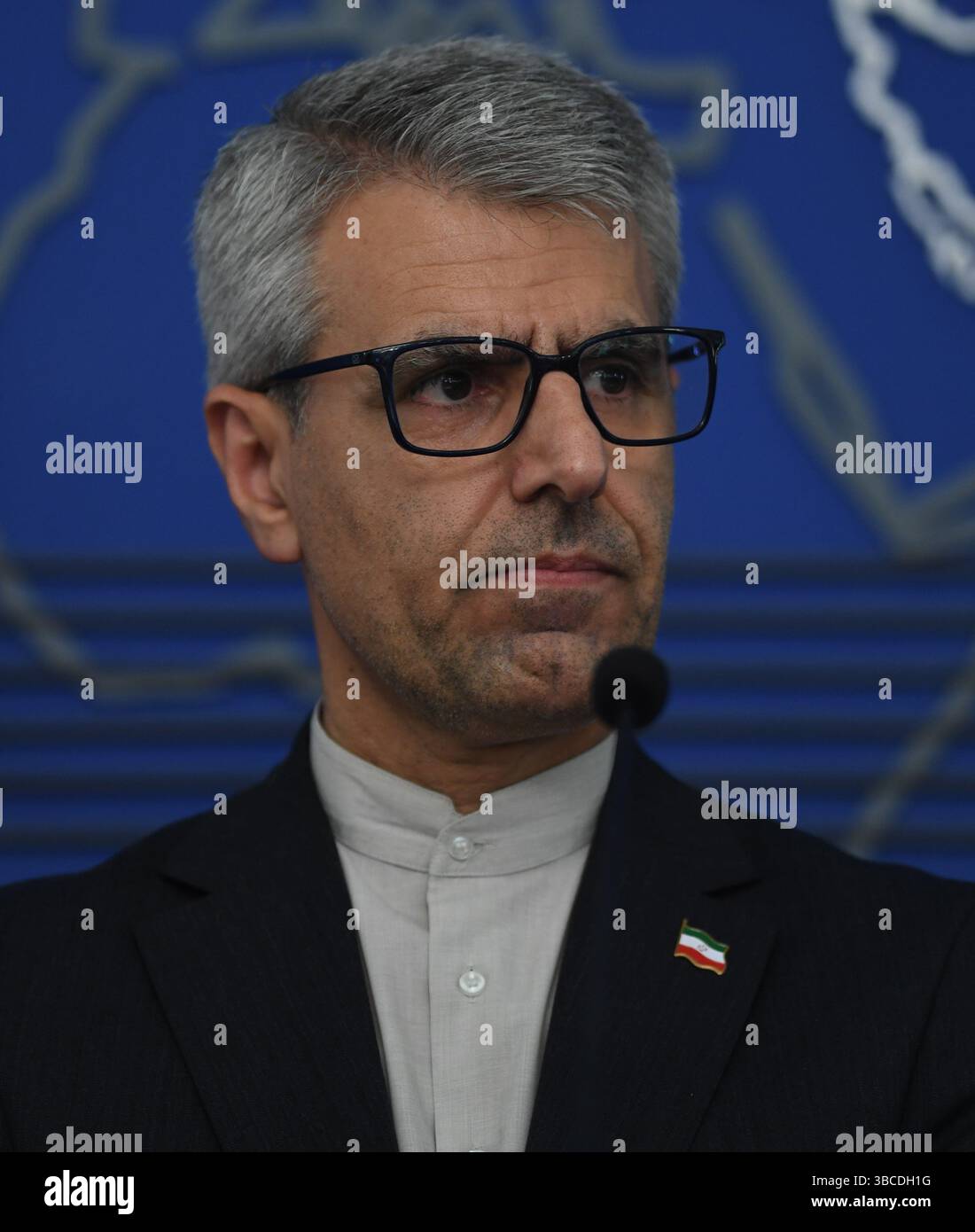 Tehran, Iran. 19th May, 2025. Iranian Foreign Ministry spokesman ...