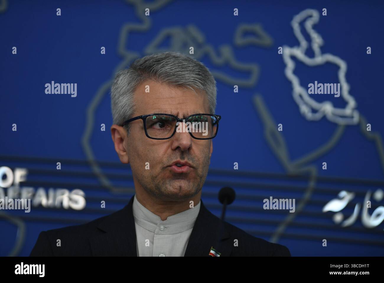 Tehran, Iran. 19th May, 2025. Iranian Foreign Ministry spokesman ...
