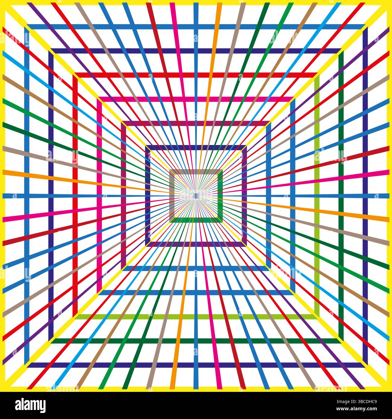 Framed tunnel Stock Vector Images - Alamy