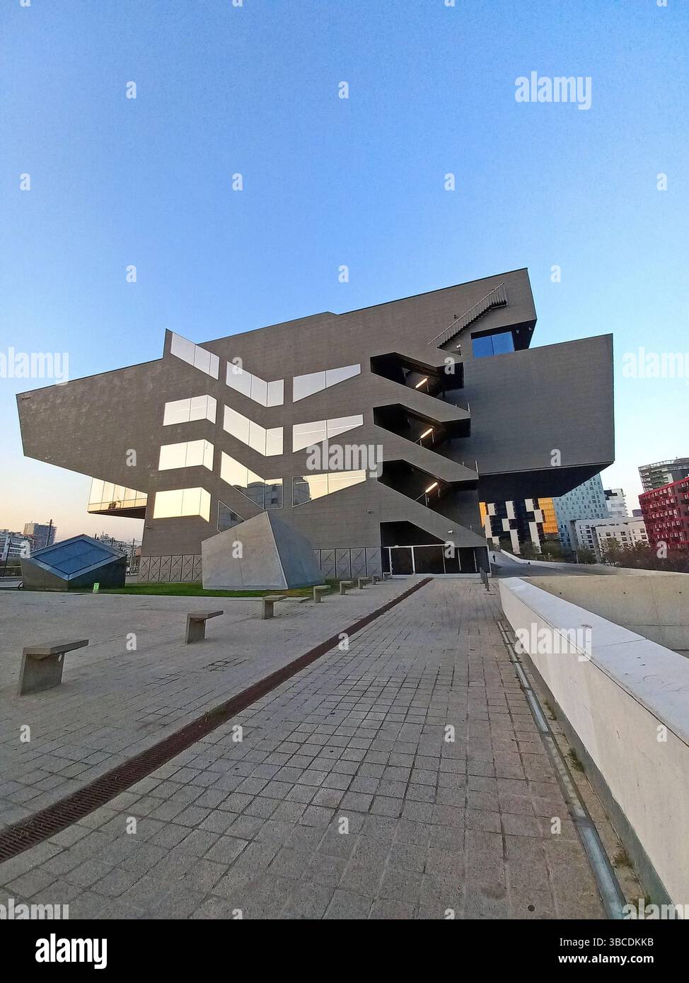 Disseny hub barcelona cultural hi-res stock photography and images - Alamy