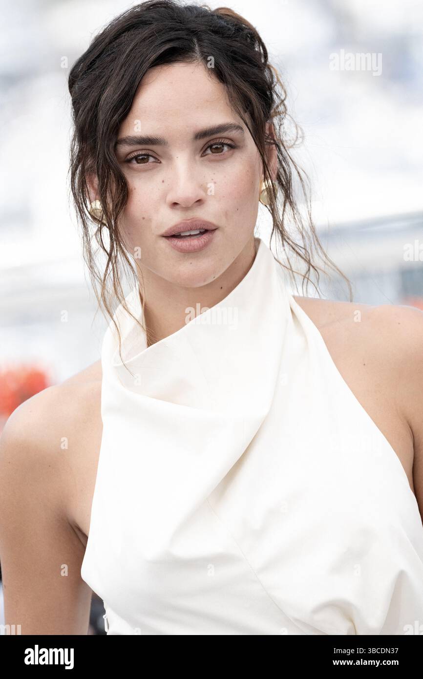 Adria Arjona poses during the Splitsville photocall at the 78th annual ...