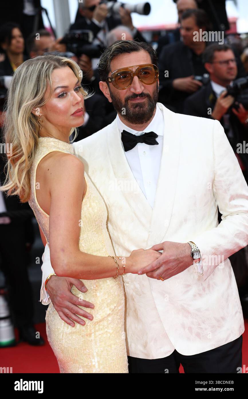 May 19, 2025, Cannes, Cote D'azur, France: Fares Fares and his wife ...