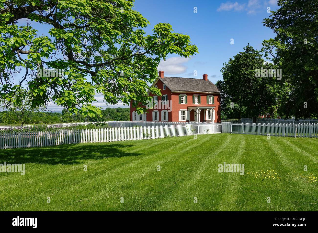 USA Pennsylvania PA Gettysburg National Military Park - Sherfy House ...