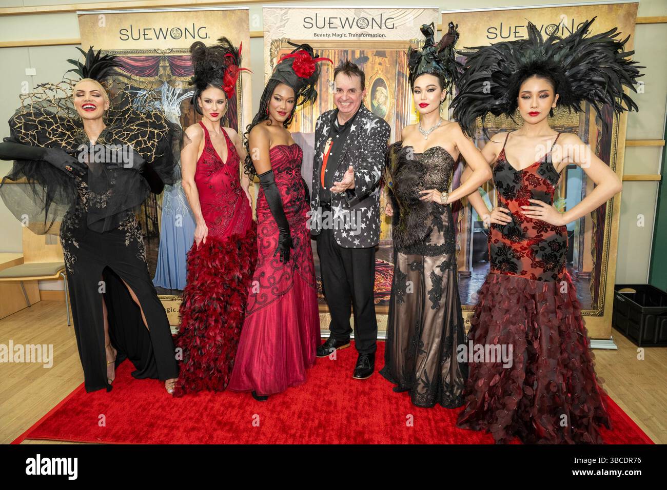 BBC Journalist Sandro Monetti, Models attend Sue Wong Retrospective ...