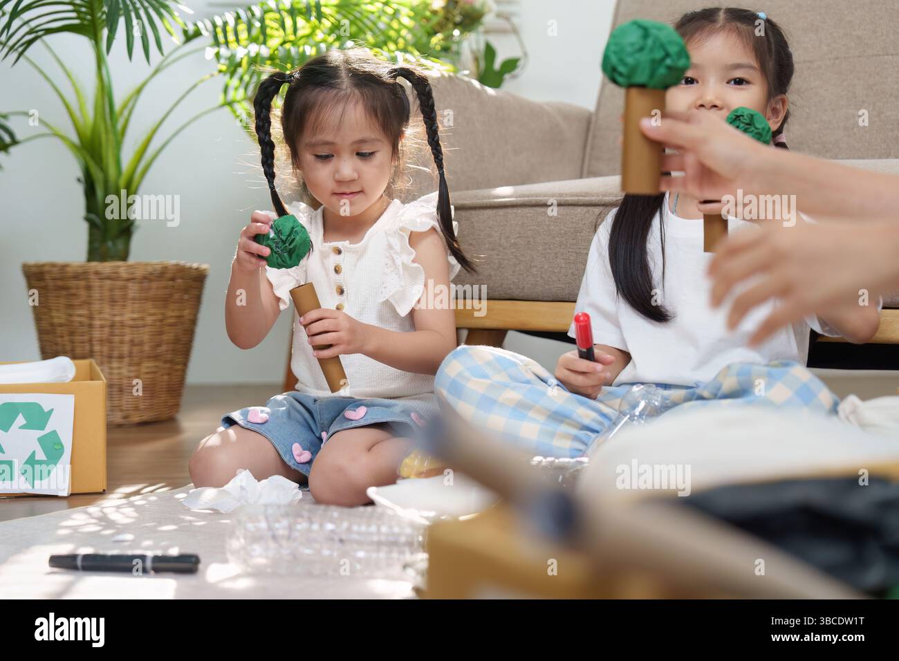 Imagination and Crafting. Kids embracing sustainability through ...