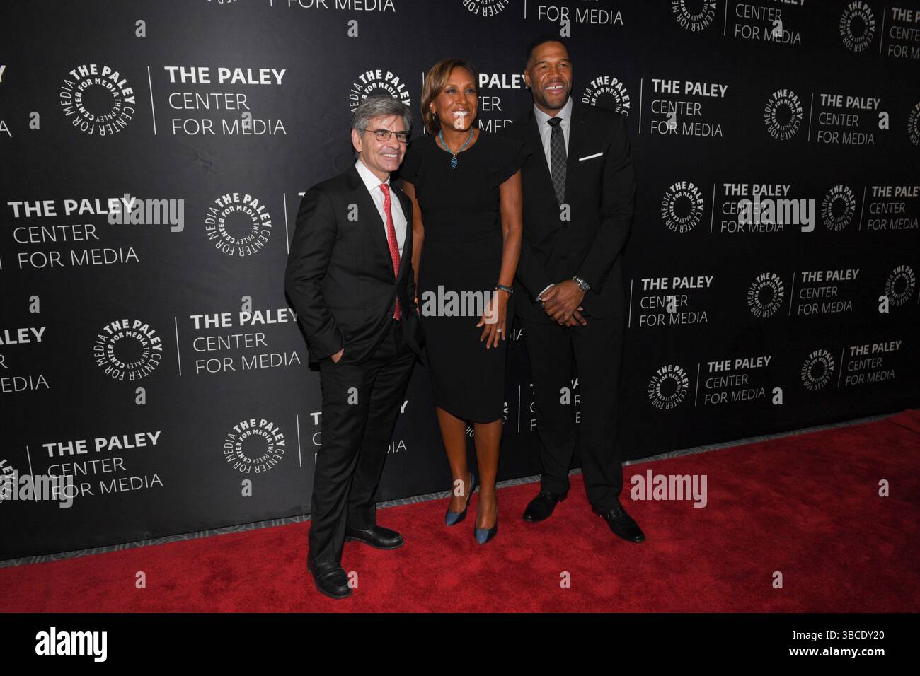 New York, USA. 19th May, 2025. (L-R) George Stephanopoulos, Robin ...