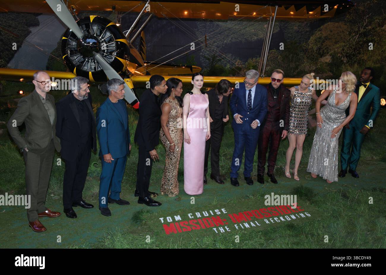 London, UK. L-R: Mark Gatiss, Rolf Saxon, Esai Morales, Greg Tarzan ...