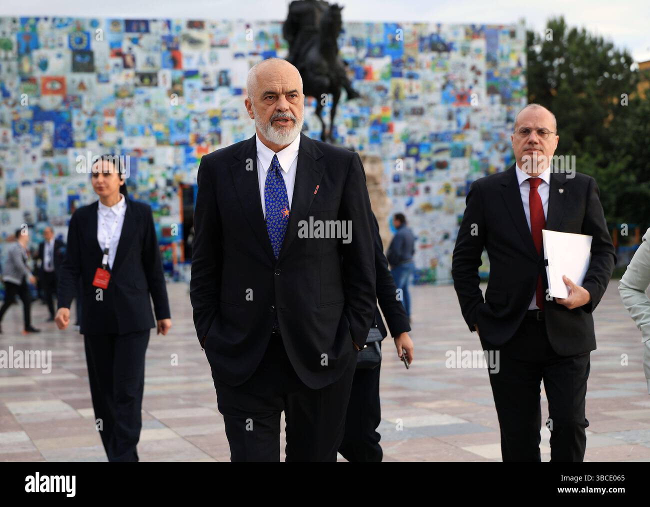 European Political Community EPC summit, in Tirana on, Albania on May ...
