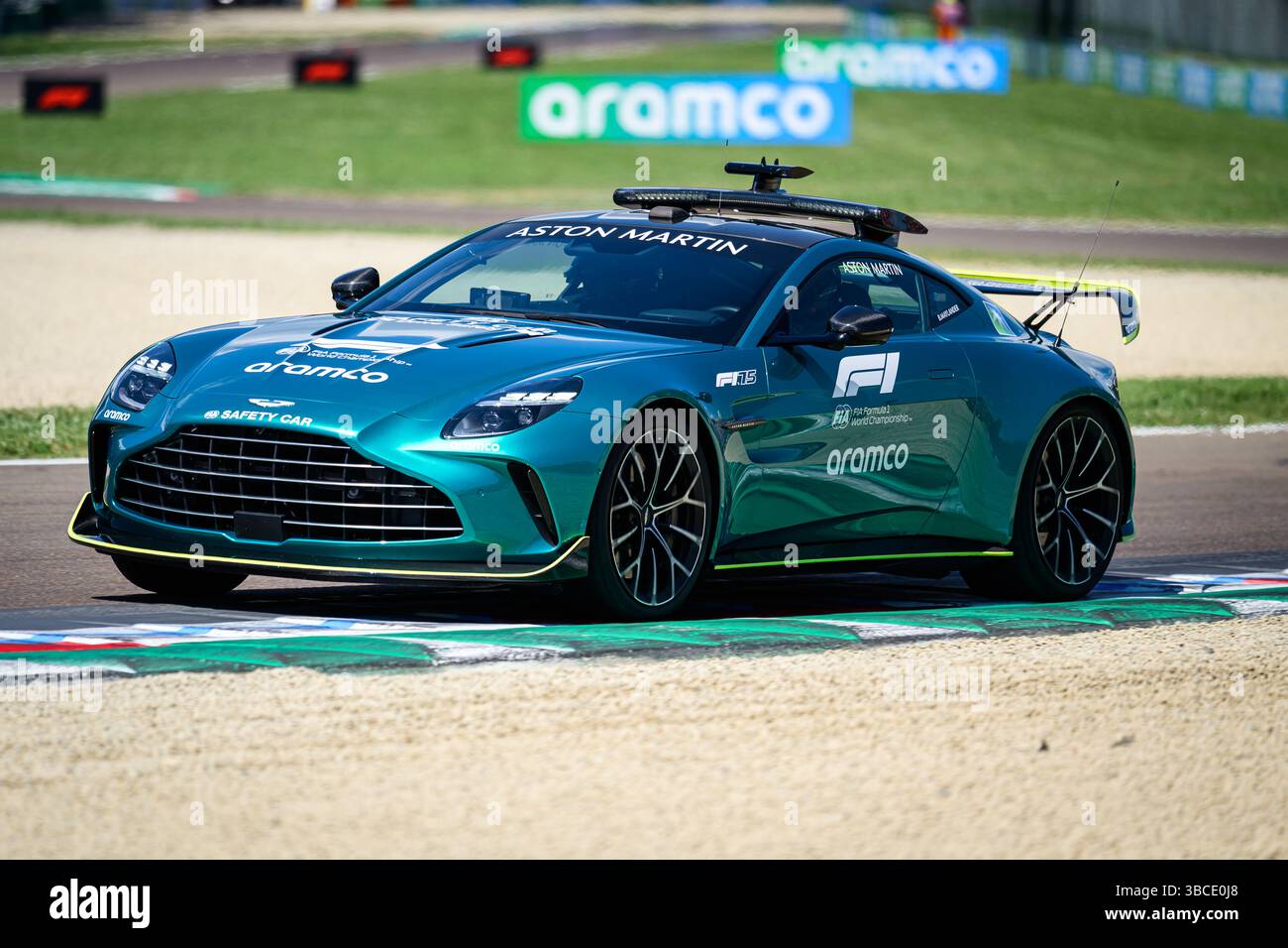 Aston martin safety car 2025 hi-res stock photography and images - Alamy