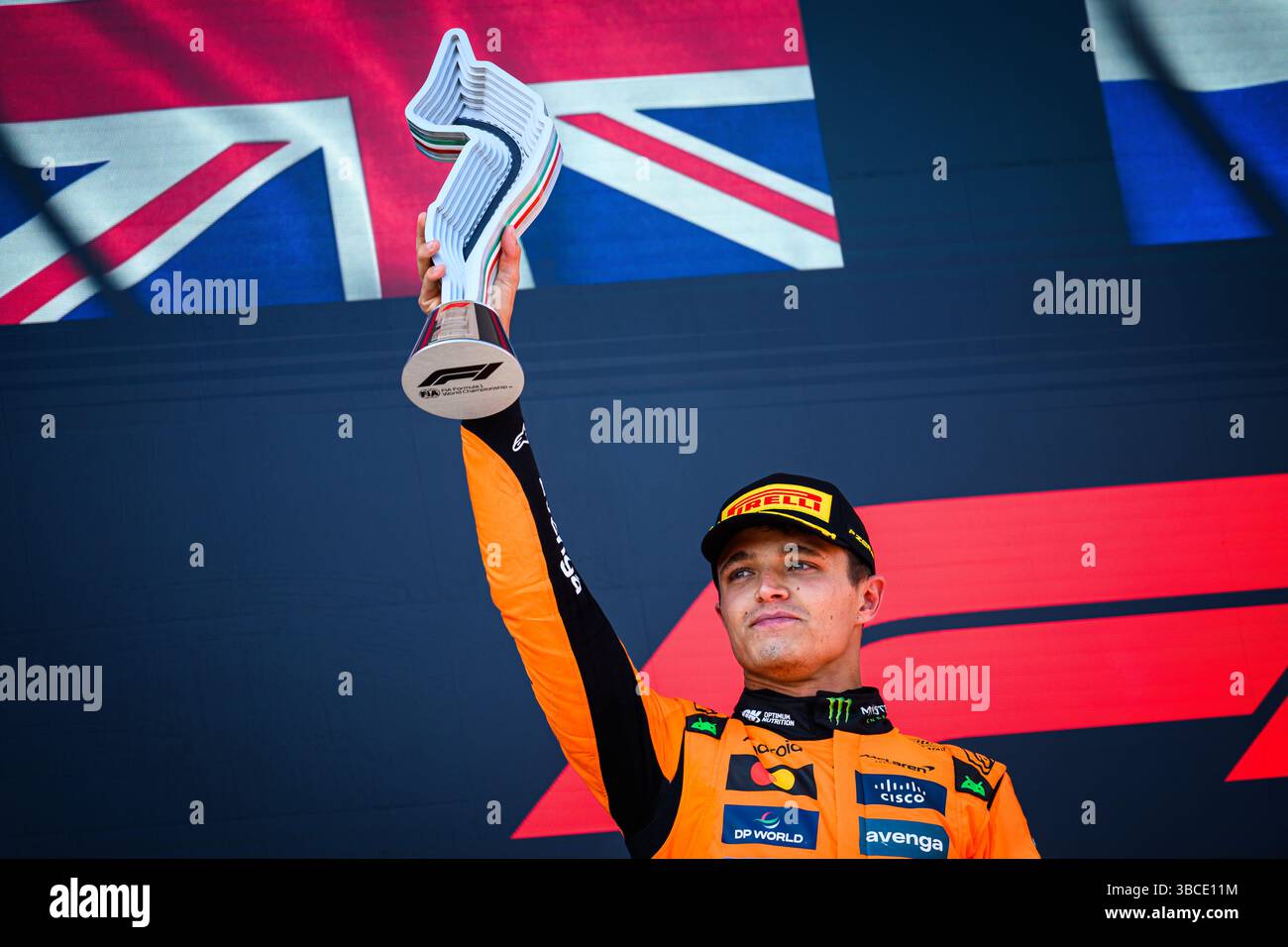 Imola, Italy. 18th May, 2025. McLaren F1 Team's British driver Lando ...