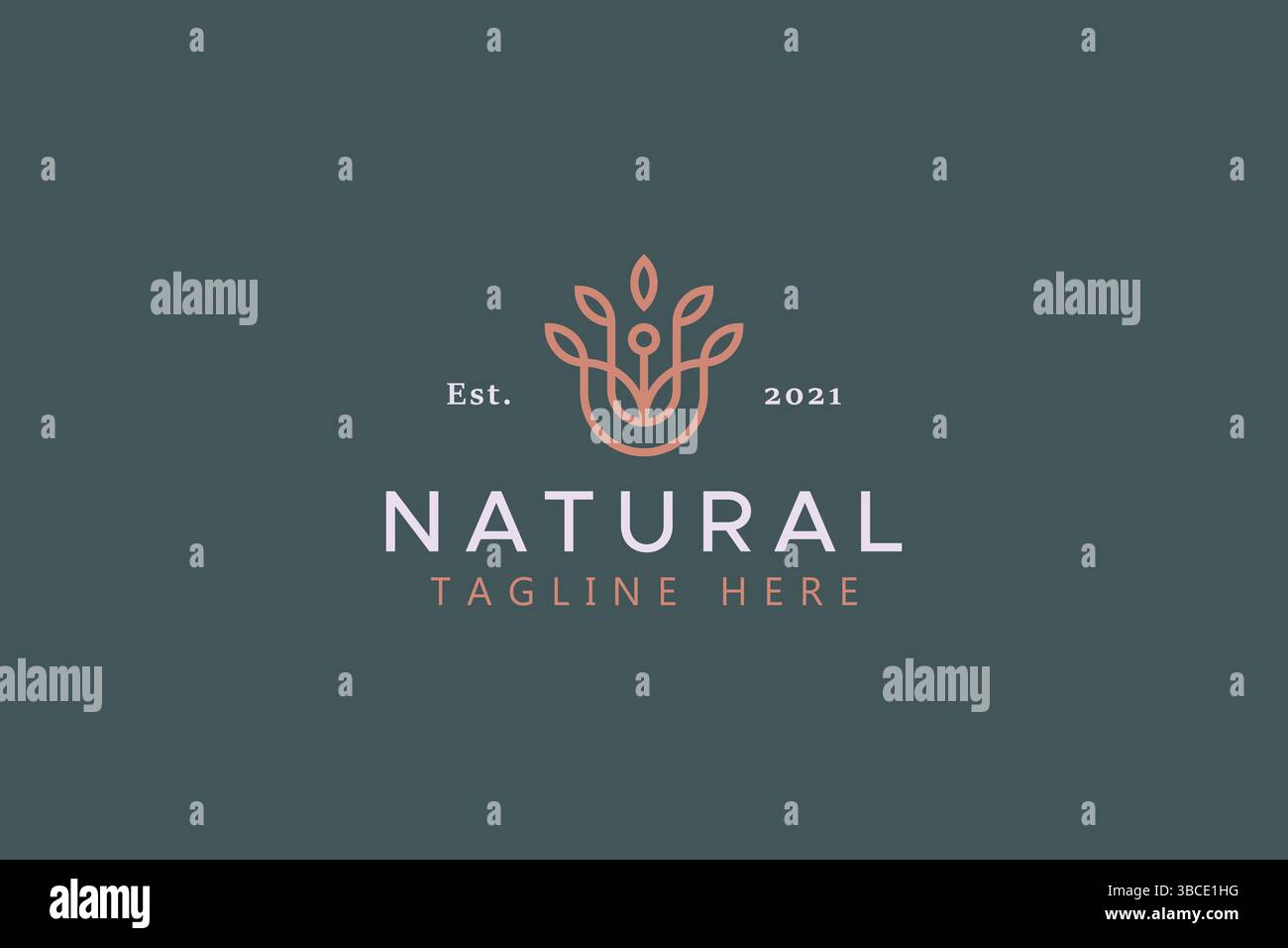 Natural logo hi-res stock photography and images - Alamy