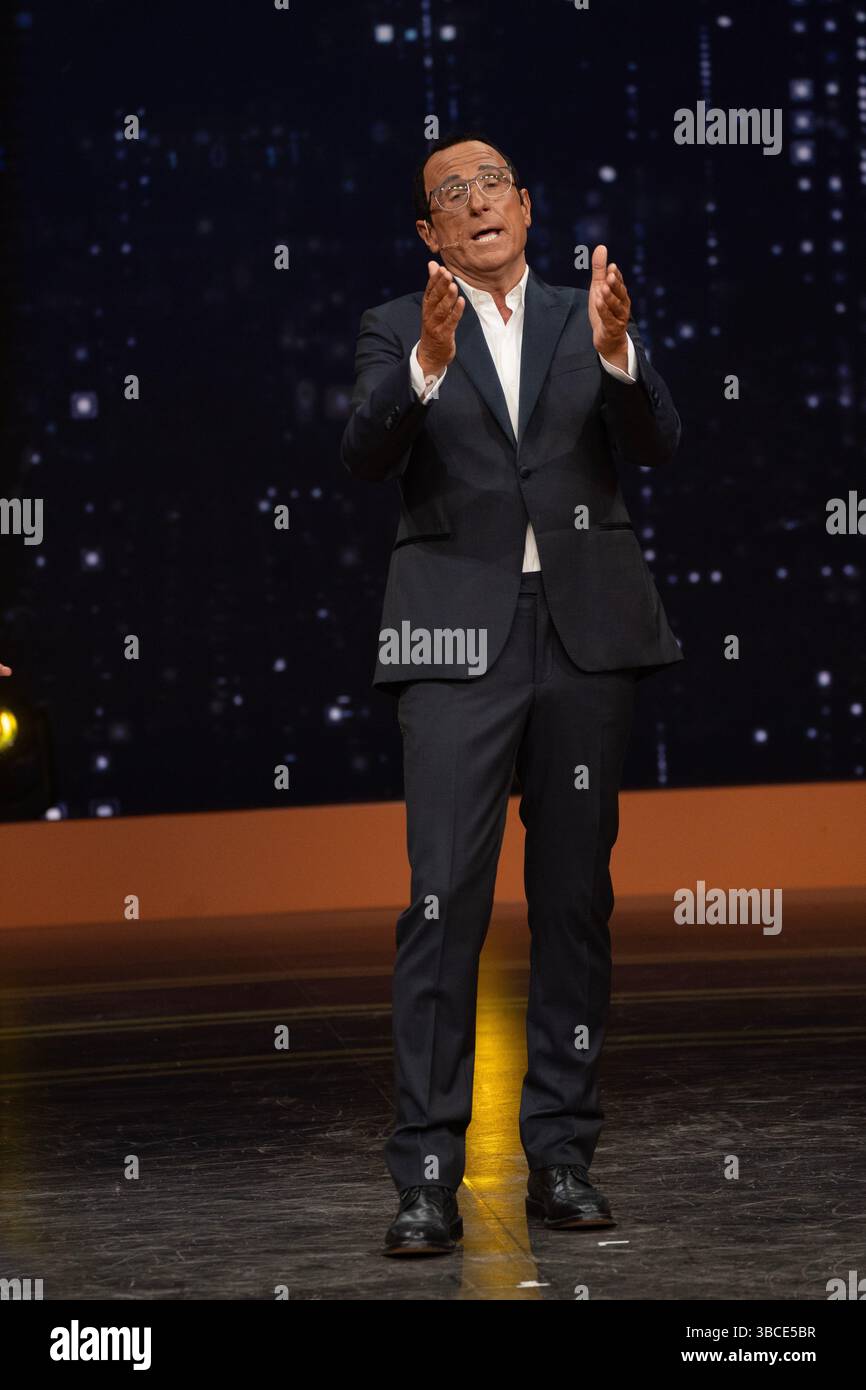 Naples, Italy. 09th May, 2025. David Pratelli attends the third episode ...