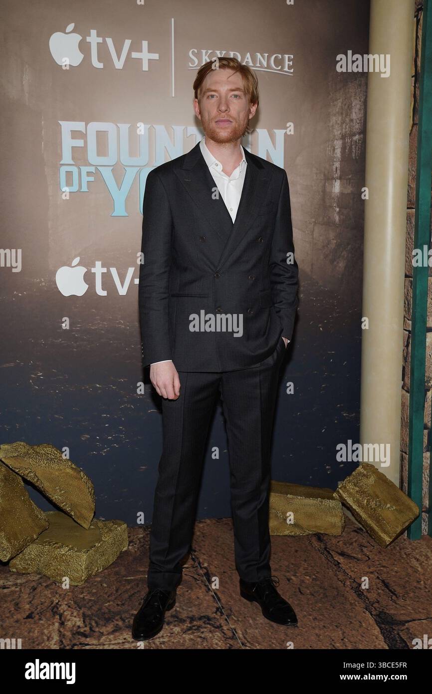 Ny. 19th May, 2025. Domhnall Gleeson at arrivals for FOUNTAIN OF YOUTH ...