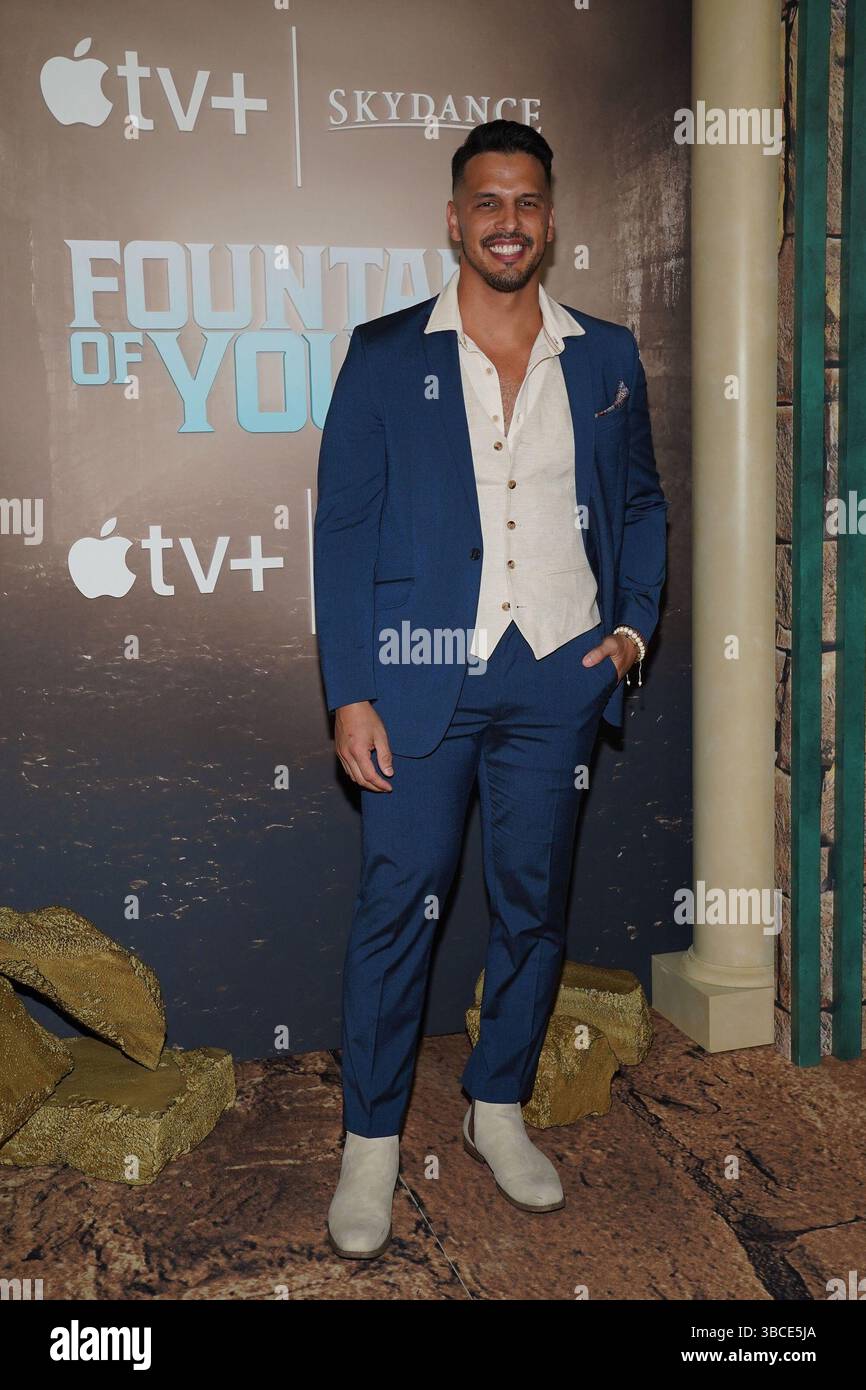 Ny. 19th May, 2025. Chris Leoni at arrivals for FOUNTAIN OF YOUTH Premiere, The American Museum ...